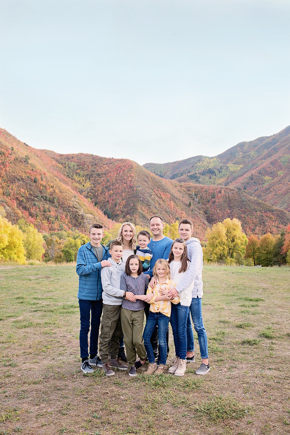 Utah Family Photographer, Hobble Creek Canyon, W Family
